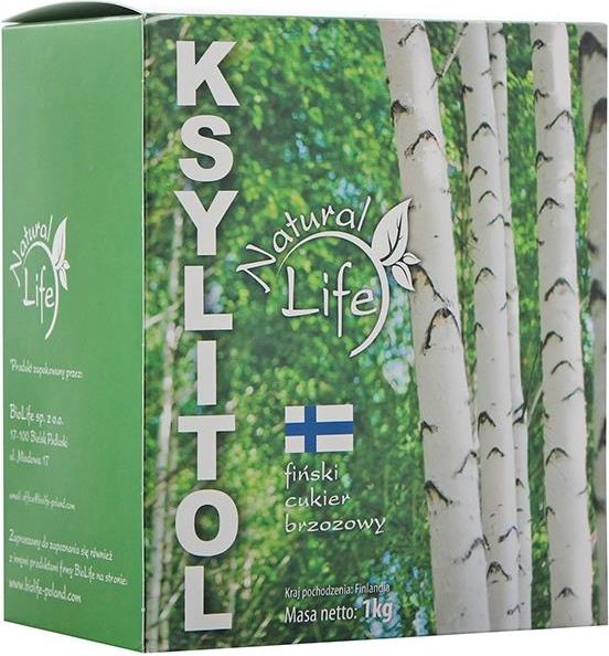 BioLife Natural Life Ksylitol Fiński Cukier Brzozowy 1Kg - Ceny i ...
