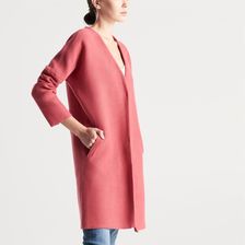 Tallinder - Płaszcz oversize - Różowy - damska - Ceny i opinie - Ceneo.pl