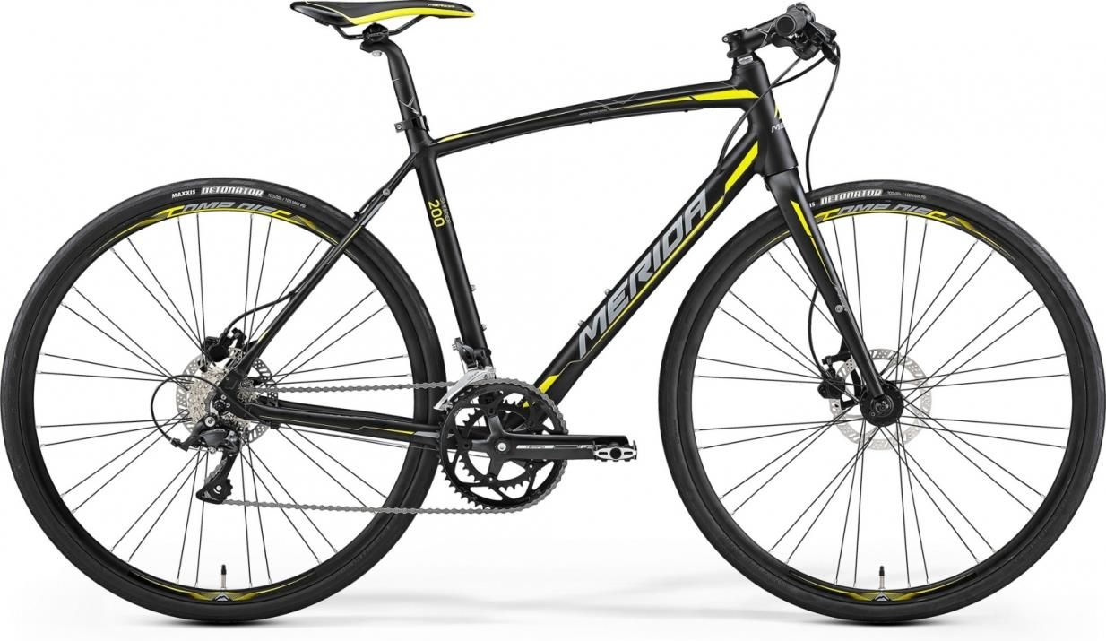 Rower Merida Speeder 200 Czarny Żółty 2017 - Rowery Szosowe Męskie ...