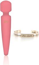 Rianne S Masażer Bella Mini Body Wand Coral RI026A 122E454 - Ceneo.pl