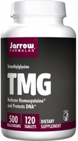 Jarrow TMG Betaina 500mg 120 tabl. - Opinie i ceny na Ceneo.pl