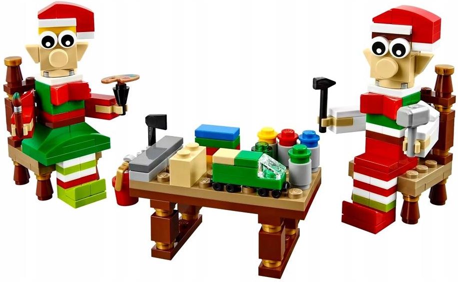 LEGO 40205 Pomocnicy Świętego Mikołaja - Ceny i opinie - Ceneo.pl