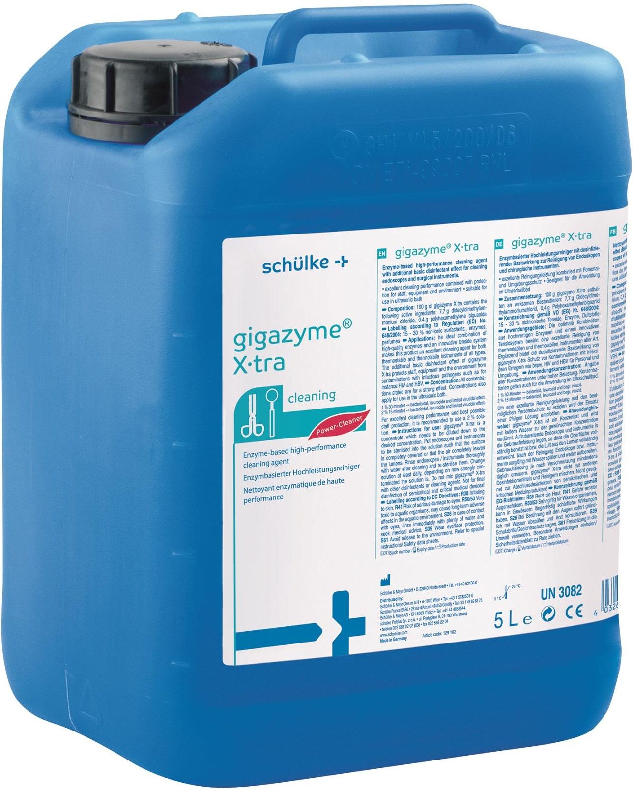Schulke Gigazyme X-tra 5 l. - Opinie i atrakcyjne ceny na Ceneo.pl
