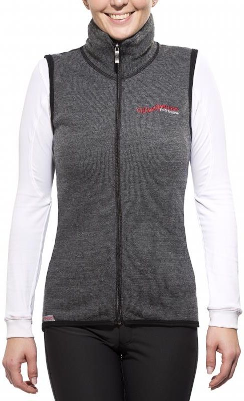 Woolpower 400 Kamizelka szary XS Bezrękawniki polarowe i wełniane ...