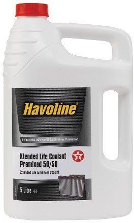 Płyn do chłodnic XLC+B HAVOLINE 50/50 5L TEXACO XLC+B HAVOLINE 50/50 ...