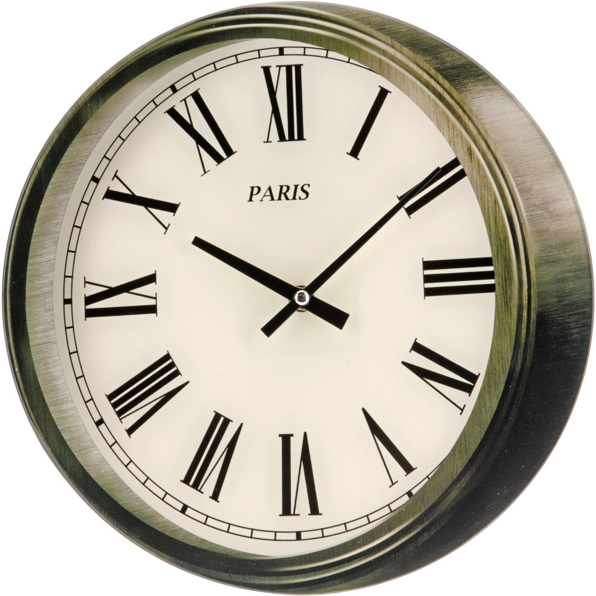 Emako Zegar Ścienny Paris Okrągły 30 Cm B01Lqaef30 - Opinie i ...