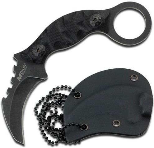 Master cutlery Nóż M-Tech Karambit Neck Knife (mt2033) - Ceny i opinie ...