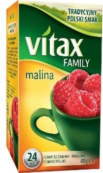 Herbata Vitax Family Malina 24Toreb. - Ceny i opinie - Ceneo.pl