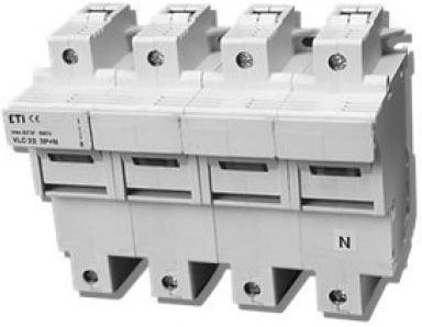 Bezpiecznik Eti-Polam Vlc 22 125A 3P+N 22X58 Rozłącznik Bezpiecznikowy 125A 3P+N 22X58 8M 690V ...