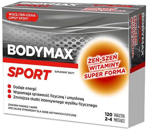 Tabletki Bodymax Sport 120 szt. - Opinie i ceny na Ceneo.pl