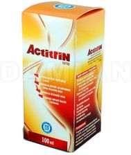 Actitrin syrop 100ml - Opinie i ceny na Ceneo.pl