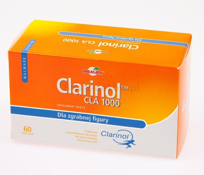 Clarinol Cla 1000 Mg Kapsułki 60 Szt. - Opinie i ceny na Ceneo.pl