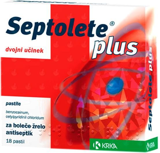 Septolete Plus 18 pastylek - Opinie i ceny na Ceneo.pl