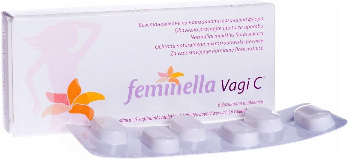 Feminella Vagi C, 6 tabletek dopochwowych - opinie, komentarze o ...