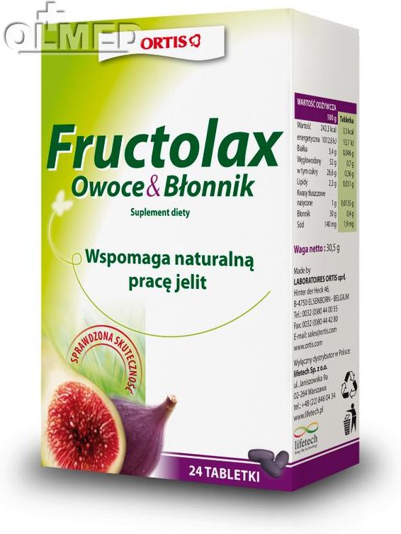 Fructolax, 10 G, Prep., Kostki, 24 Szt - Opinie i ceny na Ceneo.pl