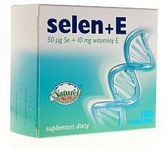 Selen + Wit.E Tbl. 50Mcg X 100 - Opinie i ceny na Ceneo.pl