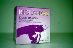 Biolan Gel 0,3% Krople Do Oczu 10 Minimsów - Opinie i ceny na Ceneo.pl