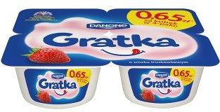 Danone Gratka O Smaku Truskawkowym Deser 460G - Ceny i opinie - Ceneo.pl