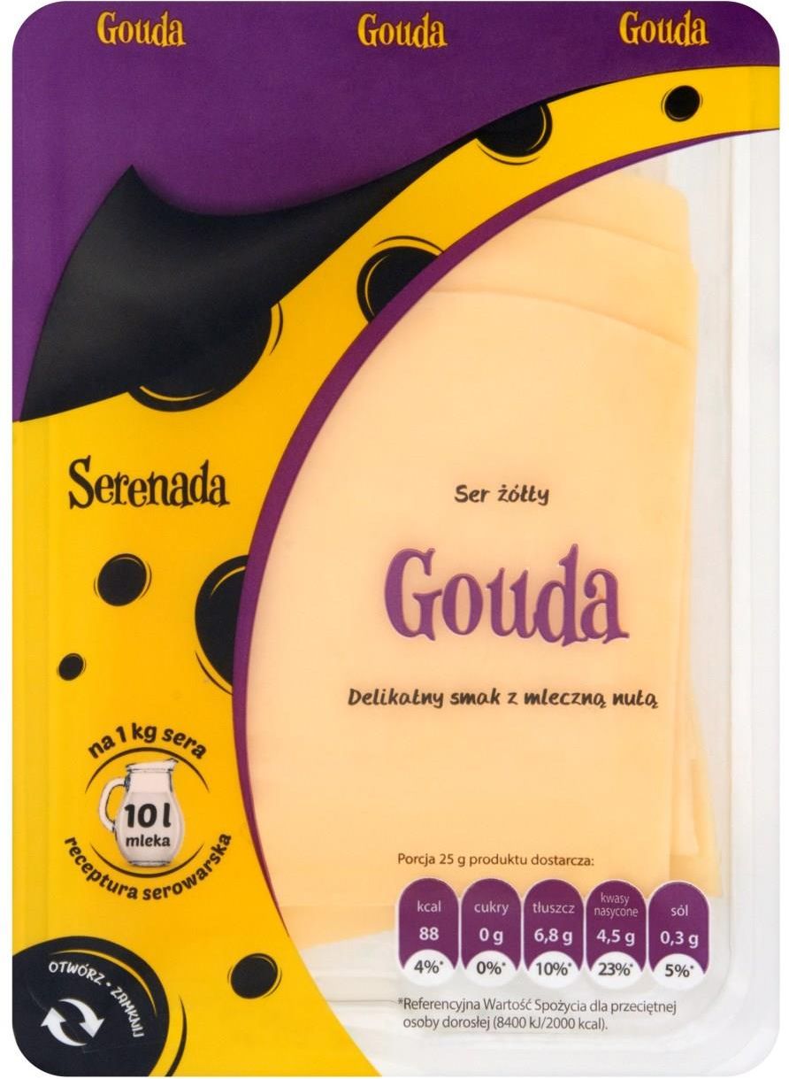 Serenada Ser Żółty Gouda 135G - Ceny i opinie - Ceneo.pl