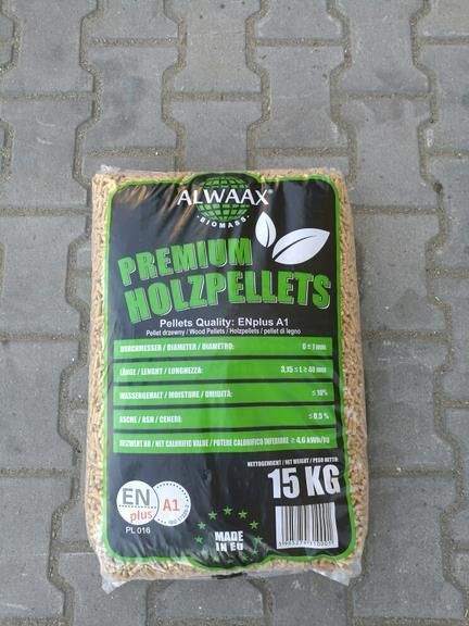 Materiały opałowe Alwaax Biomass Premium Holzpellets 65x15 kg - Opinie ...