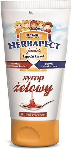 Herbapect Junior syrop żelowy 120ml - Opinie i ceny na Ceneo.pl