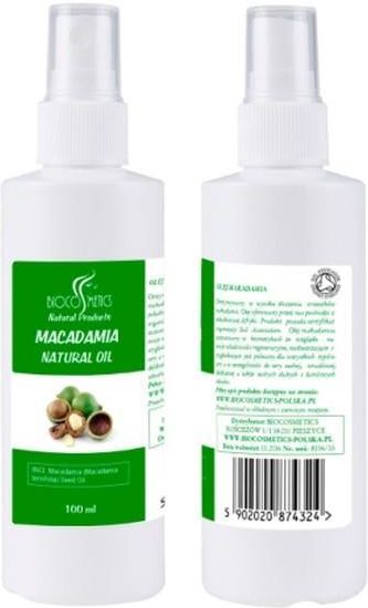 Biocosmetics Organiczny Olej Makadamia 100% 100ml - Opinie i ceny na Ceneo.pl