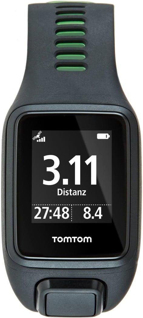 TomTom RUNNER 3 CARDIO + MUSIC cyfrowy black/green 4029327 - Zegarki ...