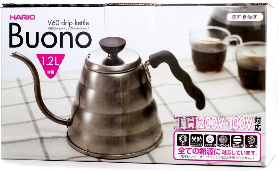 Hario Buono Kettle 1,2L (Cdvkb120Hsv) - Opinie i atrakcyjne ceny na Ceneo.pl