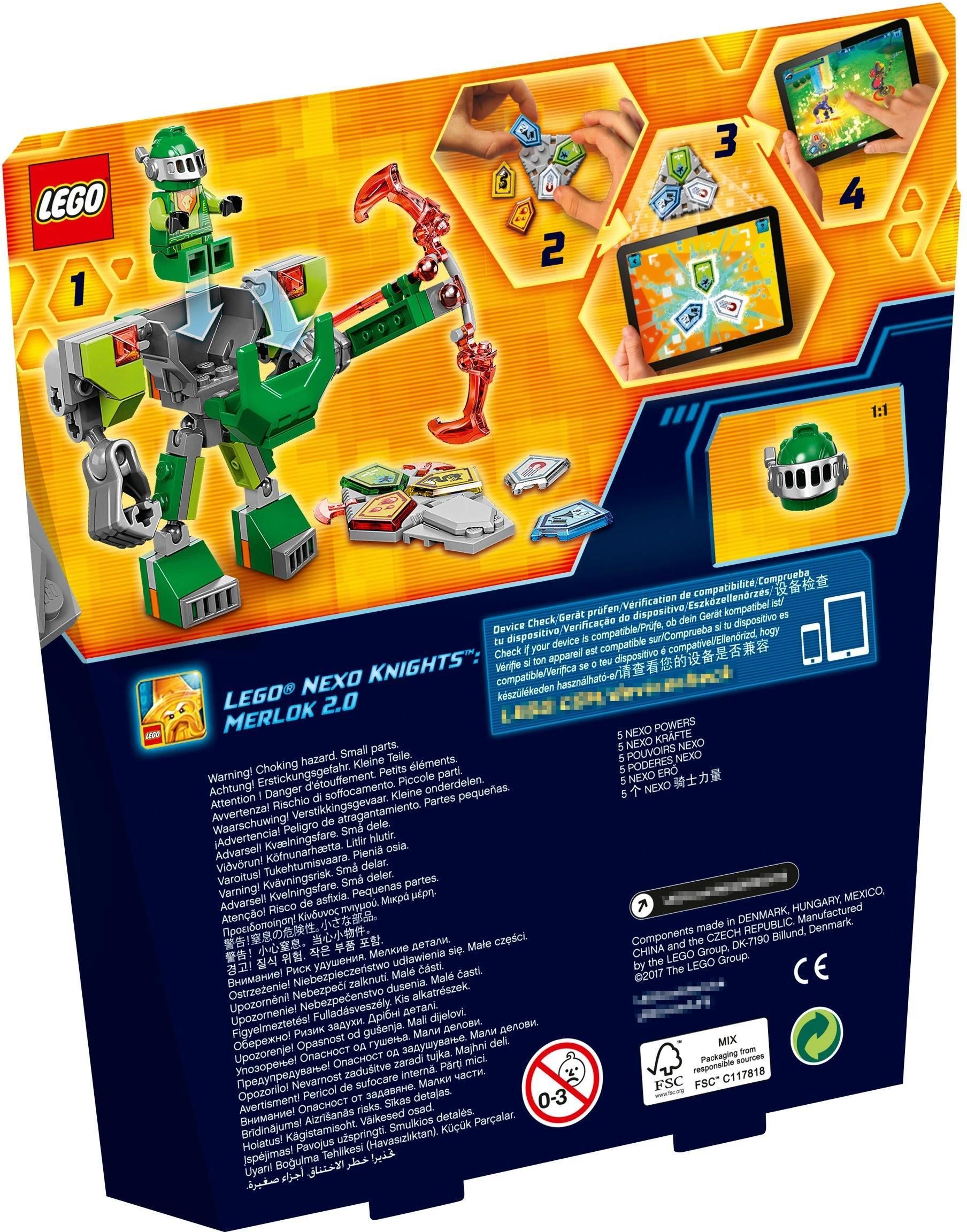 LEGO Nexo Knights 70364 Battle Suit Aaron - Ceny i opinie - Ceneo.pl