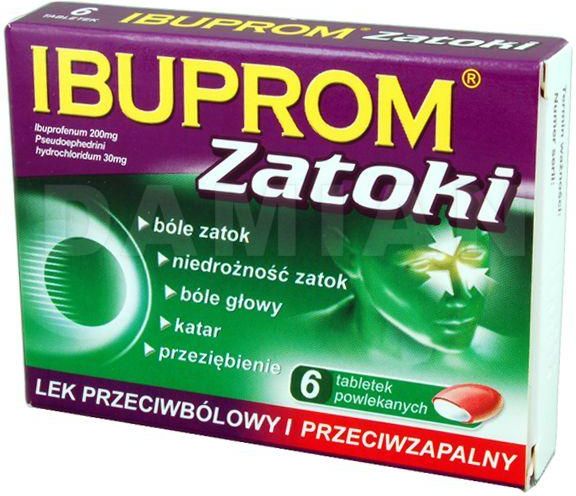 Ibuprom Zatoki 6 Tabl. - Opinie i ceny na Ceneo.pl