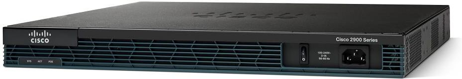 Cisco 2901 w/2 GE4 EHWIC2 DSP256MB CF512MB DRAMIP Base ( 2901/K9 ...