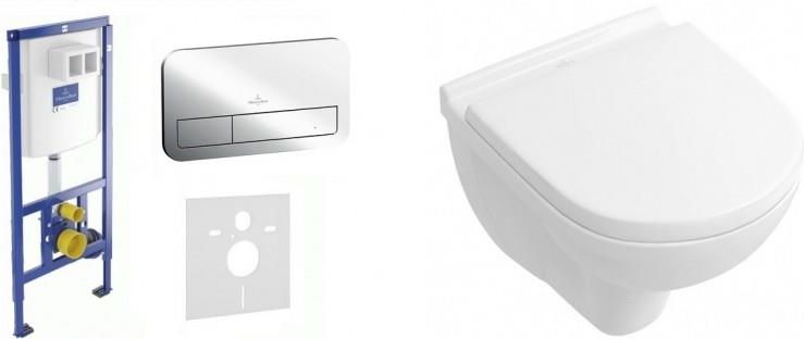 Zestaw podtynkowy Villeroy&Boch ViConnect + O.novo Compact 49cm 5w1 ...