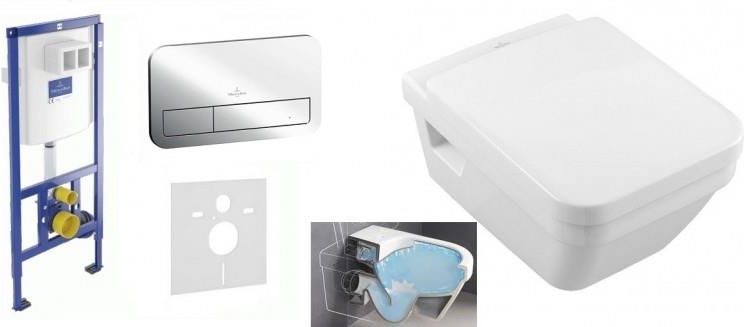 Zestaw podtynkowy Villeroy&Boch ViConnect + Architectura Directflush ...