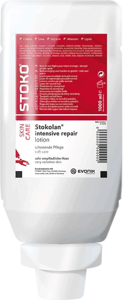 STOKO Krem pielęgnacyjny STOKOLAN INTENSIVE REPAIR (VITAN) - wkład 1000 ...