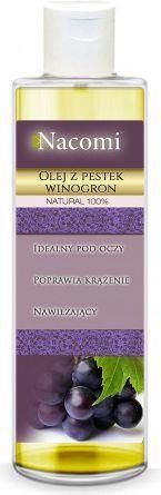 Nacomi Olej z pestek winogron 250ml rafinowany - Opinie i ceny na Ceneo.pl