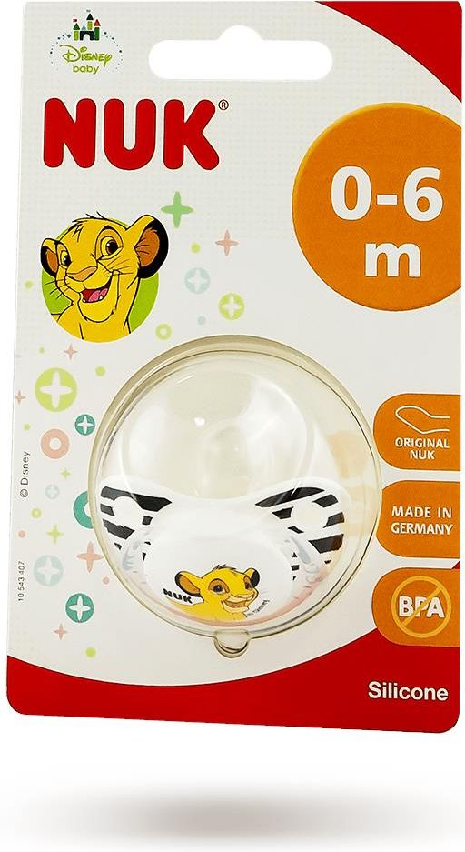 NUK Smoczek uspokajający Disney Król lew 0-6m 729093 - Ceny i opinie - Ceneo.pl