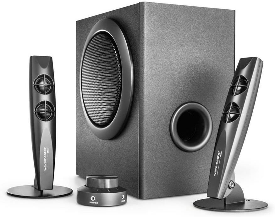 Głośniki Wavemaster Stax 2.1 Black (66201) - Opinie i ceny na Ceneo.pl