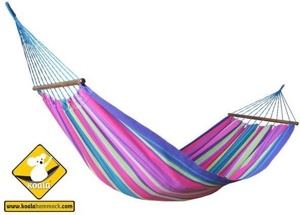 Hamak La Siesta Hamak z drążkiem HS niebiesko-różowy - Ceny i opinie ...