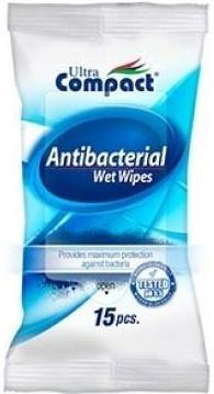 Ultra Compact Antybacterial Chusteczki Nawilżane Opakowanie Jednostkowe ...