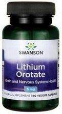 Swanson Orotan Litu 5mg 60 kaps. - Opinie i ceny na Ceneo.pl