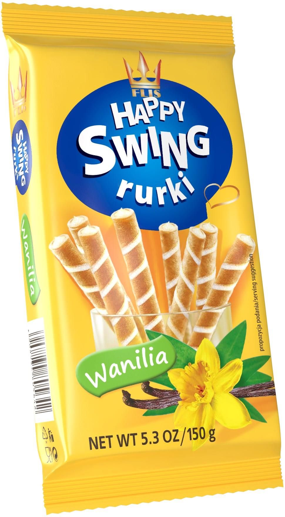 ZPC Flis Rurki Z Nadzieniem Happy Swing Waniliowe 150G - Ceny i opinie ...