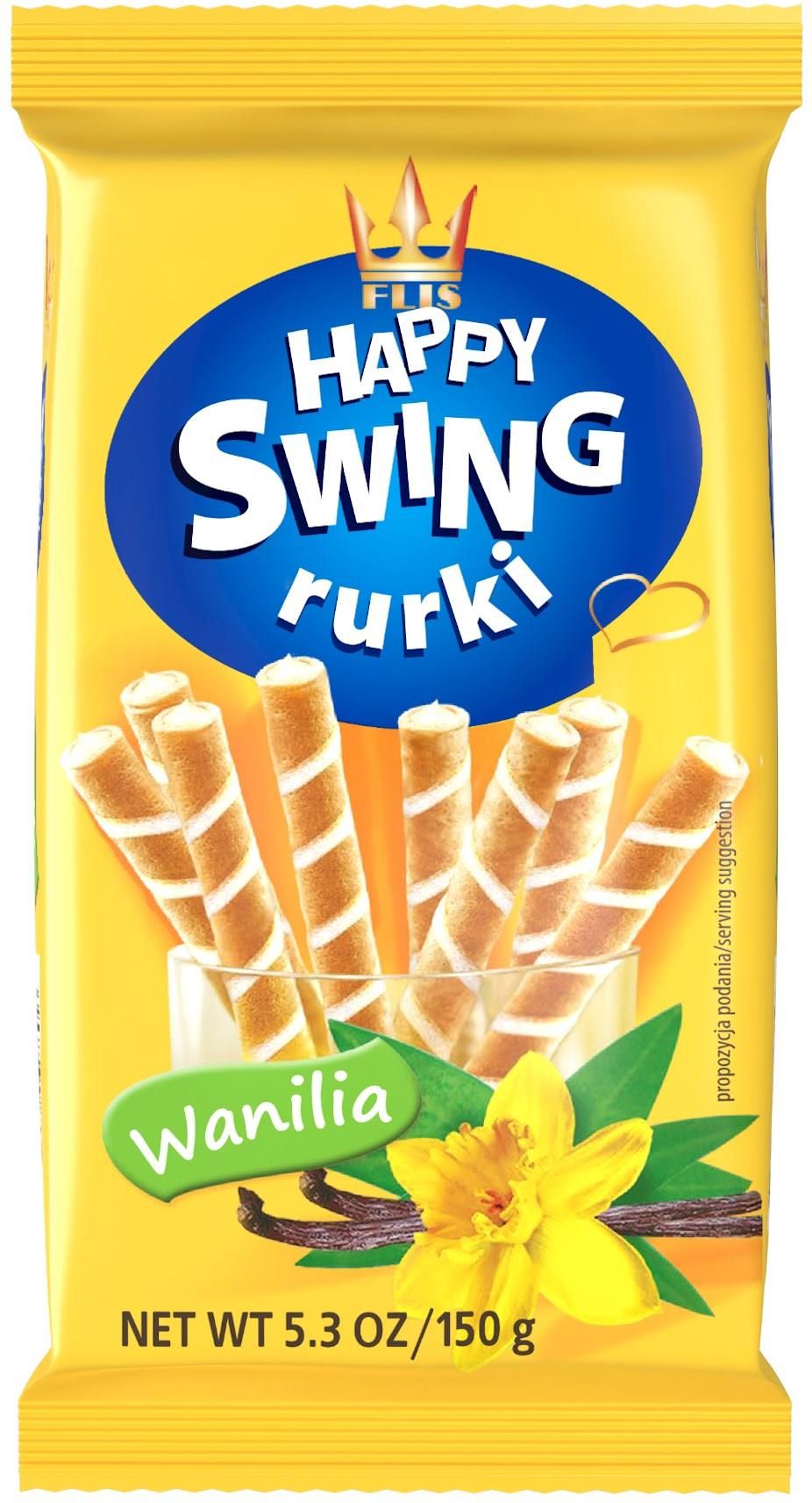 ZPC Flis Rurki Z Nadzieniem Happy Swing Waniliowe 150G - Ceny i opinie ...
