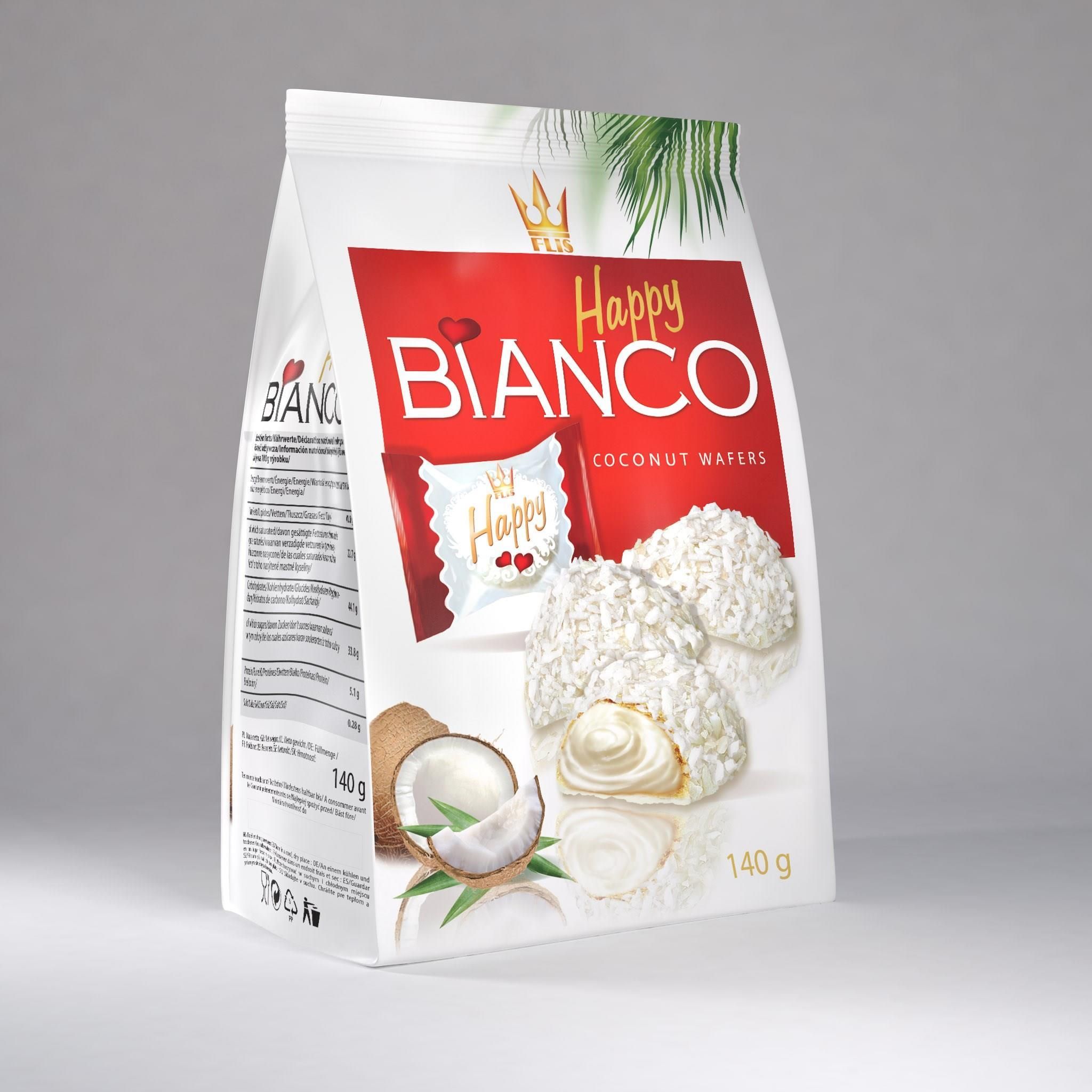 ZPC Flis Happy Bianco Kokosowe 140G - Ceny i opinie - Ceneo.pl