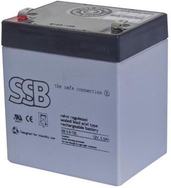 SSB Battery Akumulator AGM SSB SB 5-12 12V 5Ah T1 - Ceny i opinie ...