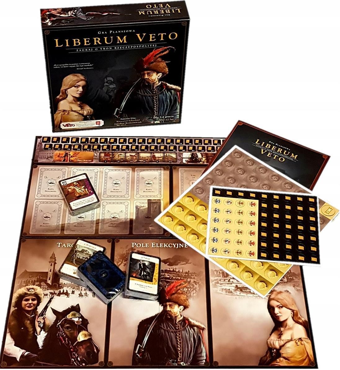 LIBERUM VETO (WYDANIE DRUGIE) - Gra planszowa. Ceny i opinie - Ceneo.pl