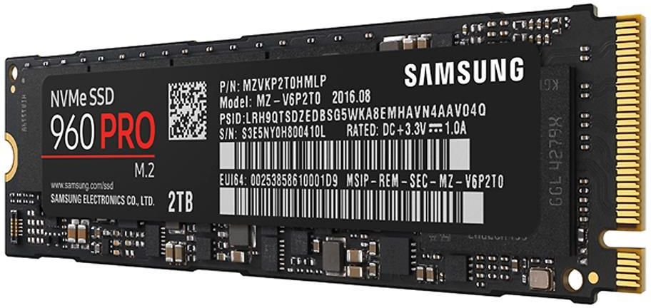 Dysk SSD Samsung 960 PRO 2TB M.2 (MZ-V6P2T0BW) - Opinie i ceny na Ceneo.pl