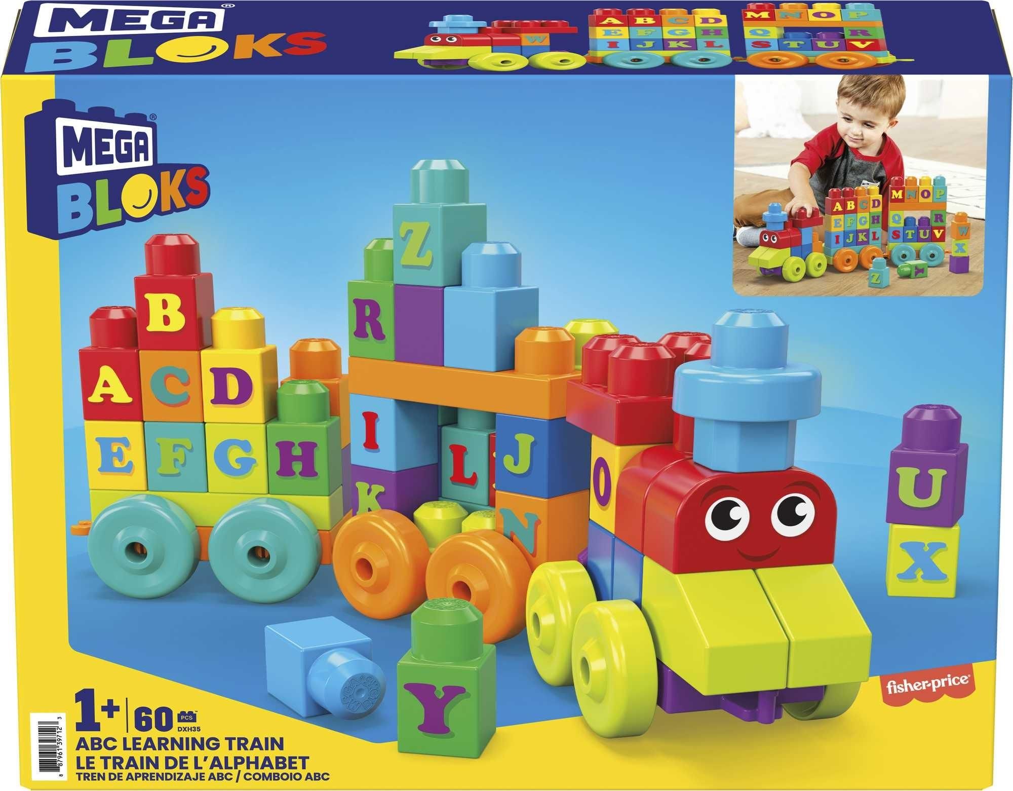 Mega Bloks Pierwsze Klocki Pociąg ABC Dxh35 - ceny i opinie - Ceneo.pl
