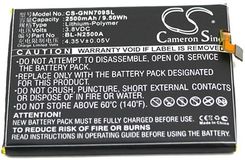 Bateria Cameron Sino Gionee GN709L / BL-N2500A 2500mAh 9.50Wh Li-Polymer 3.8V (csgnn709sl ...