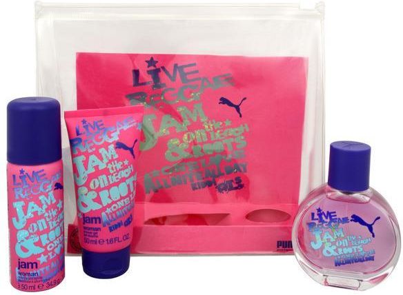 Puma Jam Woman Woda Toaletowa 40ml + Dezodorant 50ml + Żel pod Prysznic ...