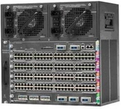 Cisco 4506-E Chassis TwoWS-X4648-RJ45V+E Sup6L-E 2800W PS ...